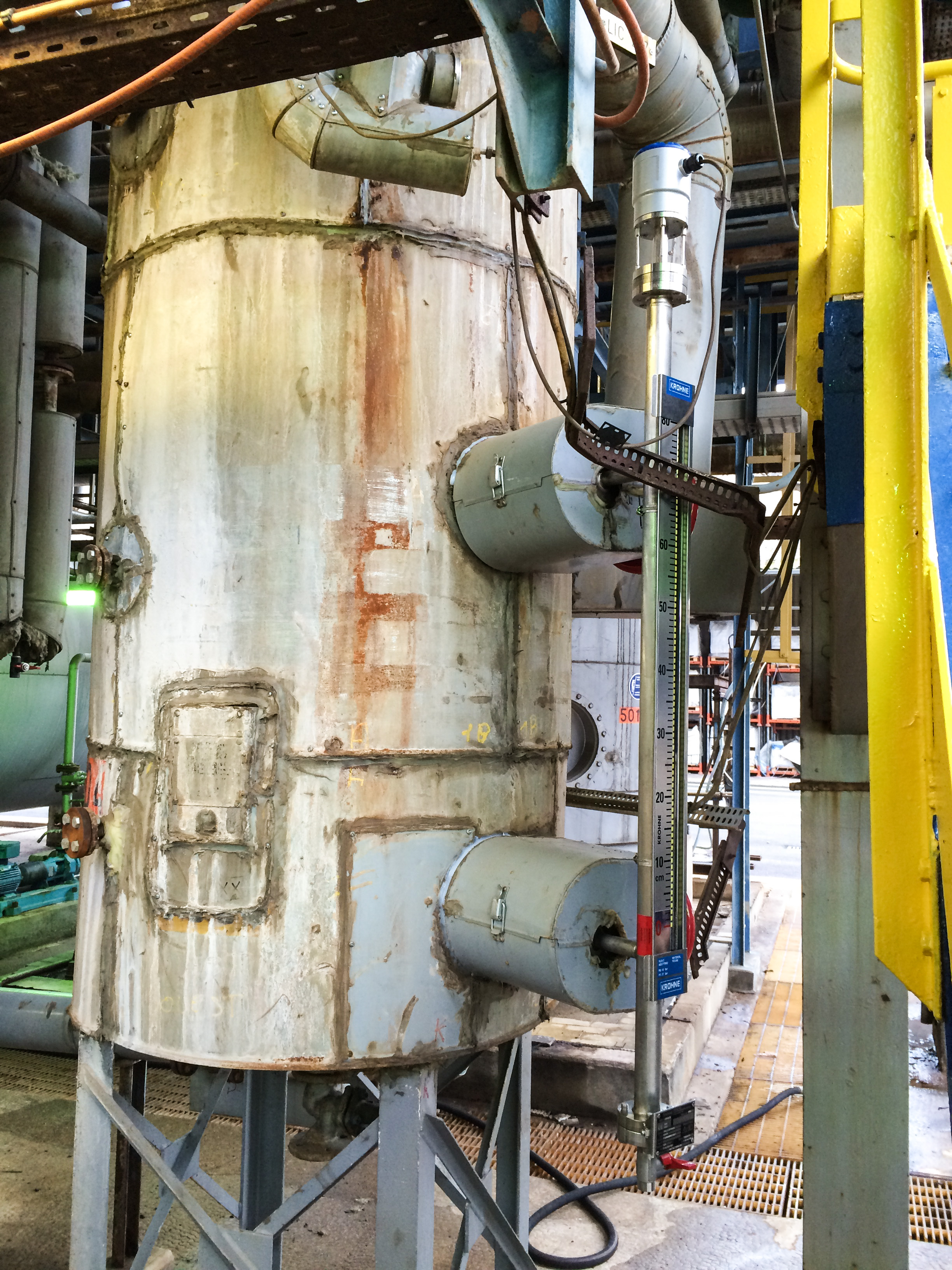 Level measurement in a steam condensate tank | KROHNE Group