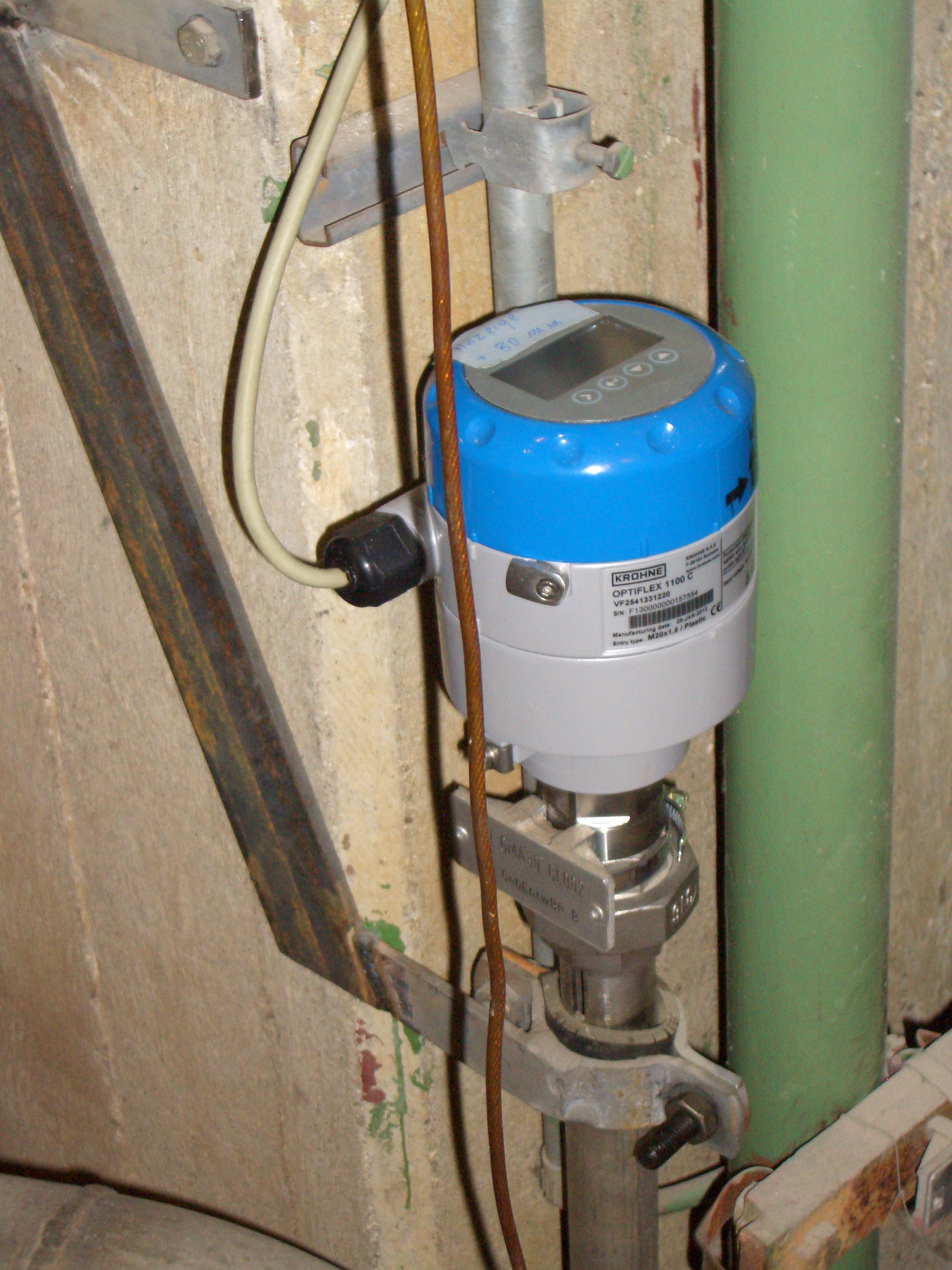 Protection anti-débordement sur puits de collecte des eaux usées d'une centrale électrique ...