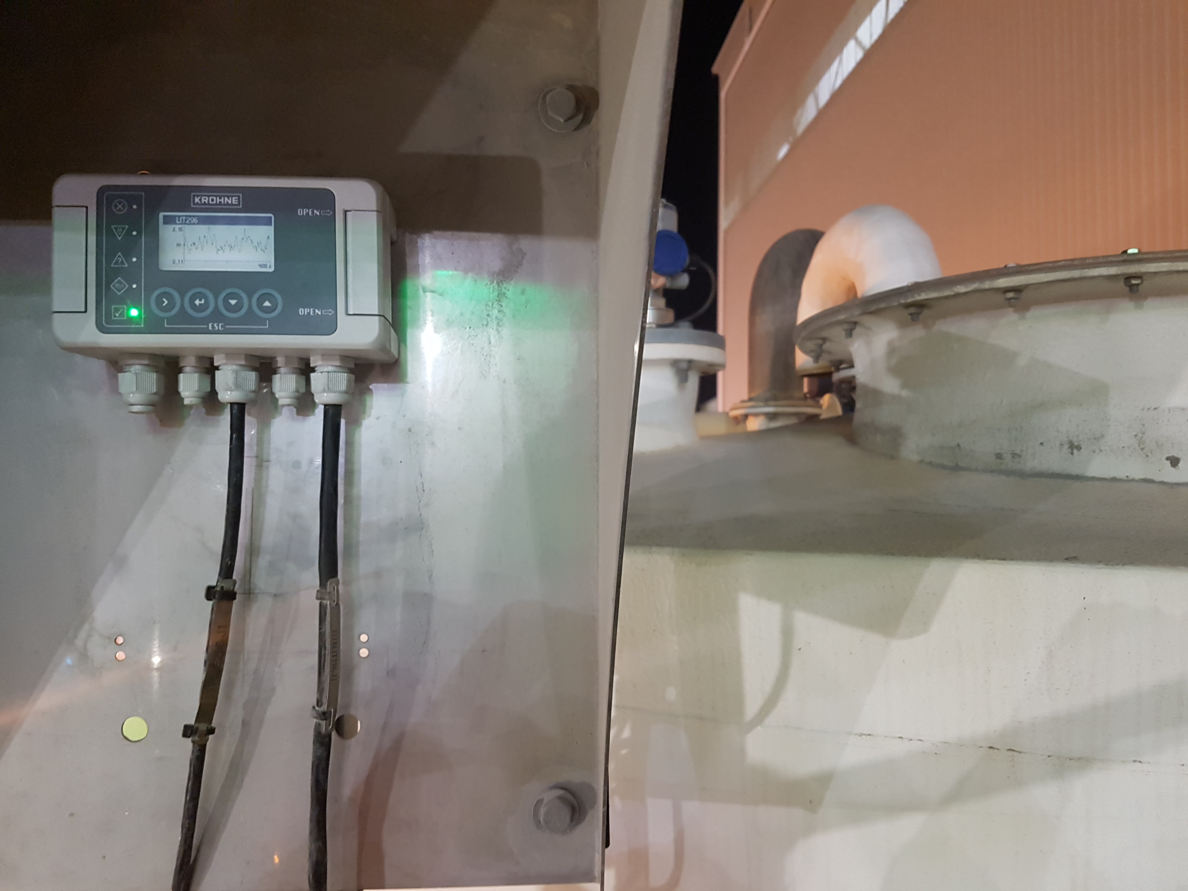 Remote level monitoring of a cooling water tank at a gold mine | KROHNE ...