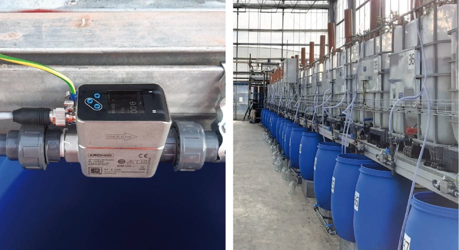 Flow monitoring in a sludge treatment wetland test facility | KROHNE ...