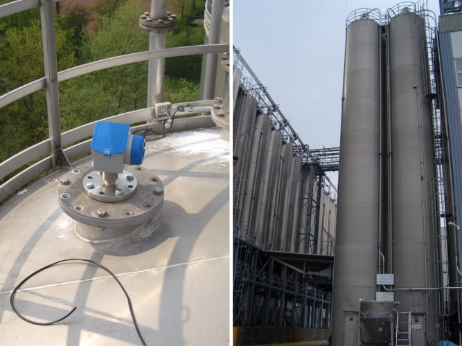 Level measurement of different PVC shapes in silos | KROHNE U.S.A