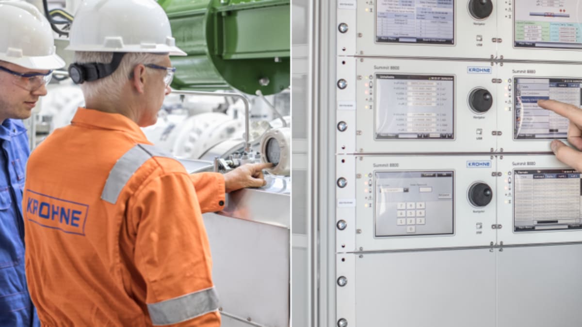 Start-up & commissioning for metering control systems Services | KROHNE ...
