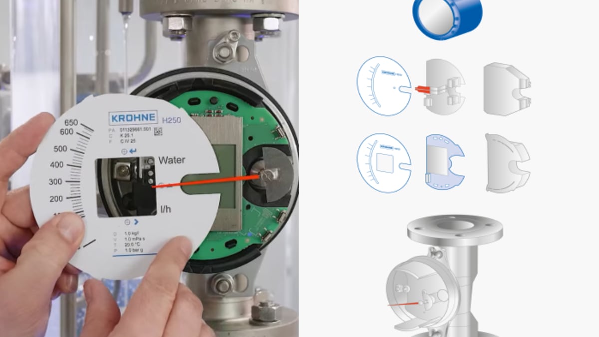 Intelligent modularity for variable area flowmeters | KROHNE Group