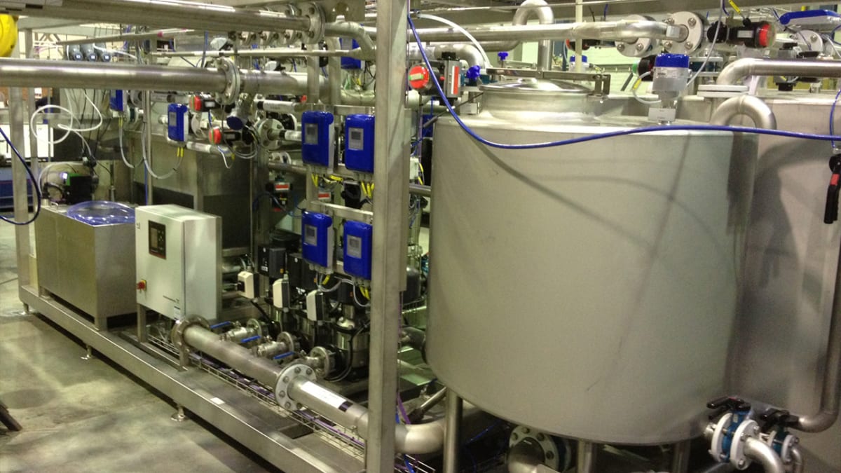 Equipping a water purification system for electrochemical machining ...