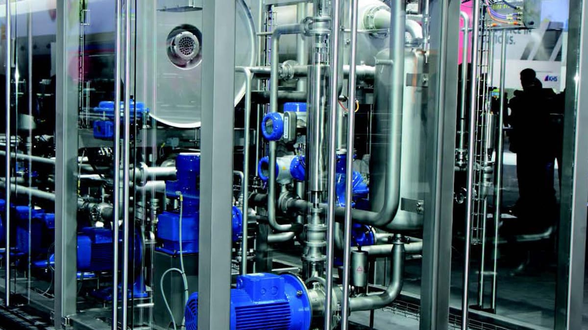 Equipping an inline blending system with measurement technology Krohne ...