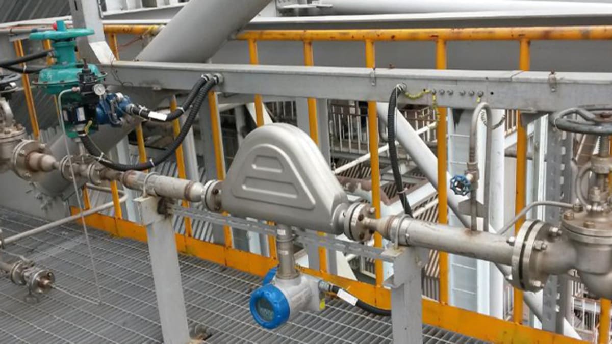 Flow measurement of ammonia for NO x reduction Krohne Applications ...