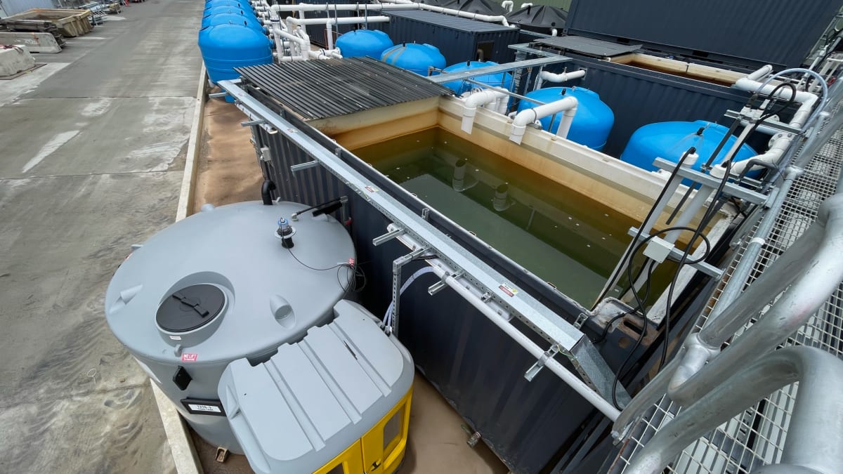 Level measurement of an acid dosing tank at a WWTP Krohne Applications ...