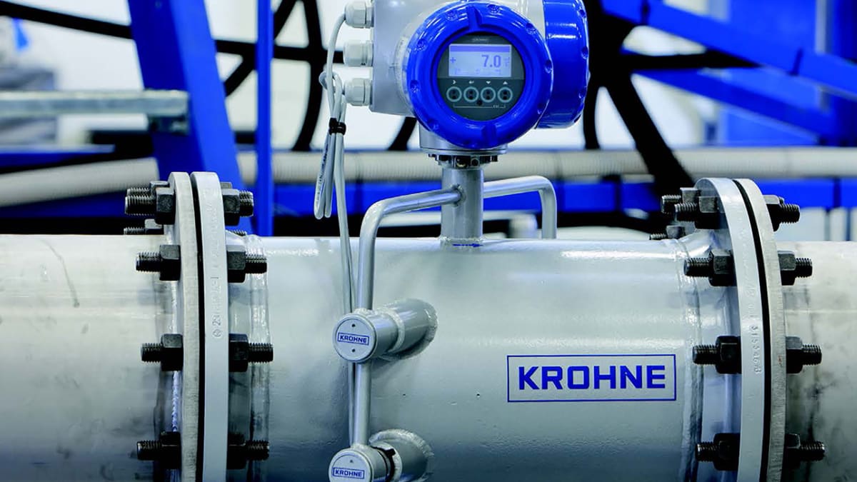 Management of gas burning process in chemical plant Krohne Applications | KROHNE Group