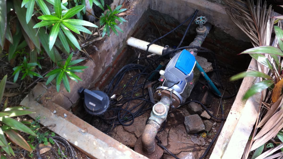Remote monitoring of groundwater abstraction points in Jakarta Krohne ...