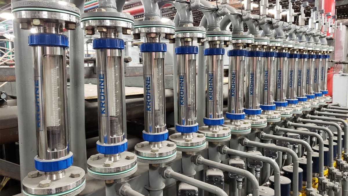 Hydrogen flow measurement in tungsten production Krohne Applications ...