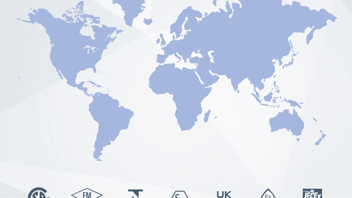 Explosion Protection by regions | KROHNE Group