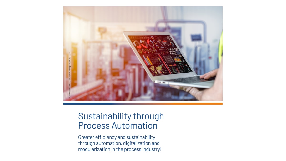 "Sustainability through process automation": practical examples of ...