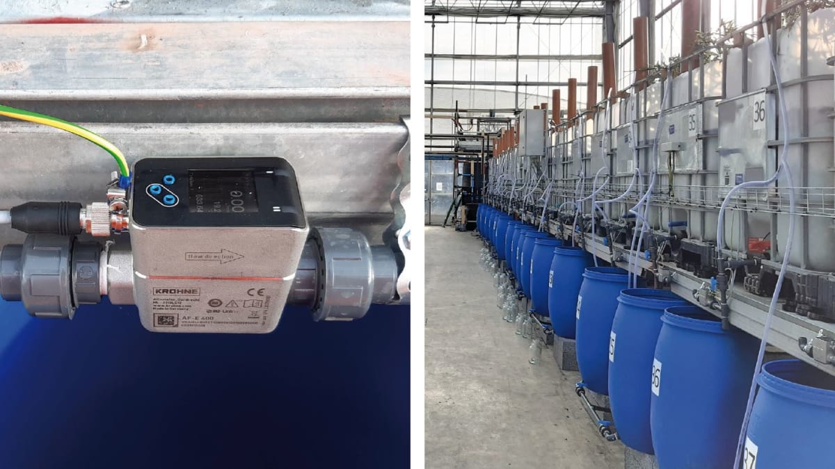 Flow monitoring in a sludge treatment wetland test facility Krohne ...