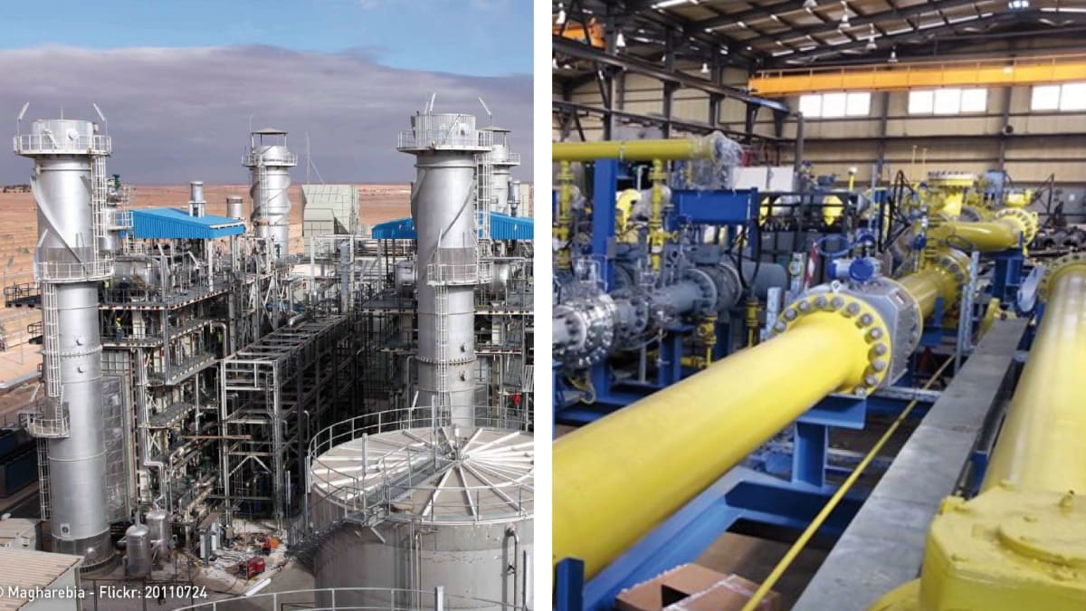 Fuel gas skid for a CCGT power plant Krohne Applications | KROHNE Group