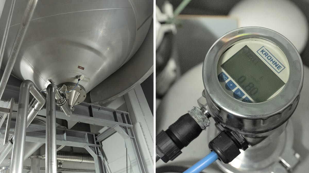 Hydrostatic level measurement of buffer tanks in a brewery Krohne ...