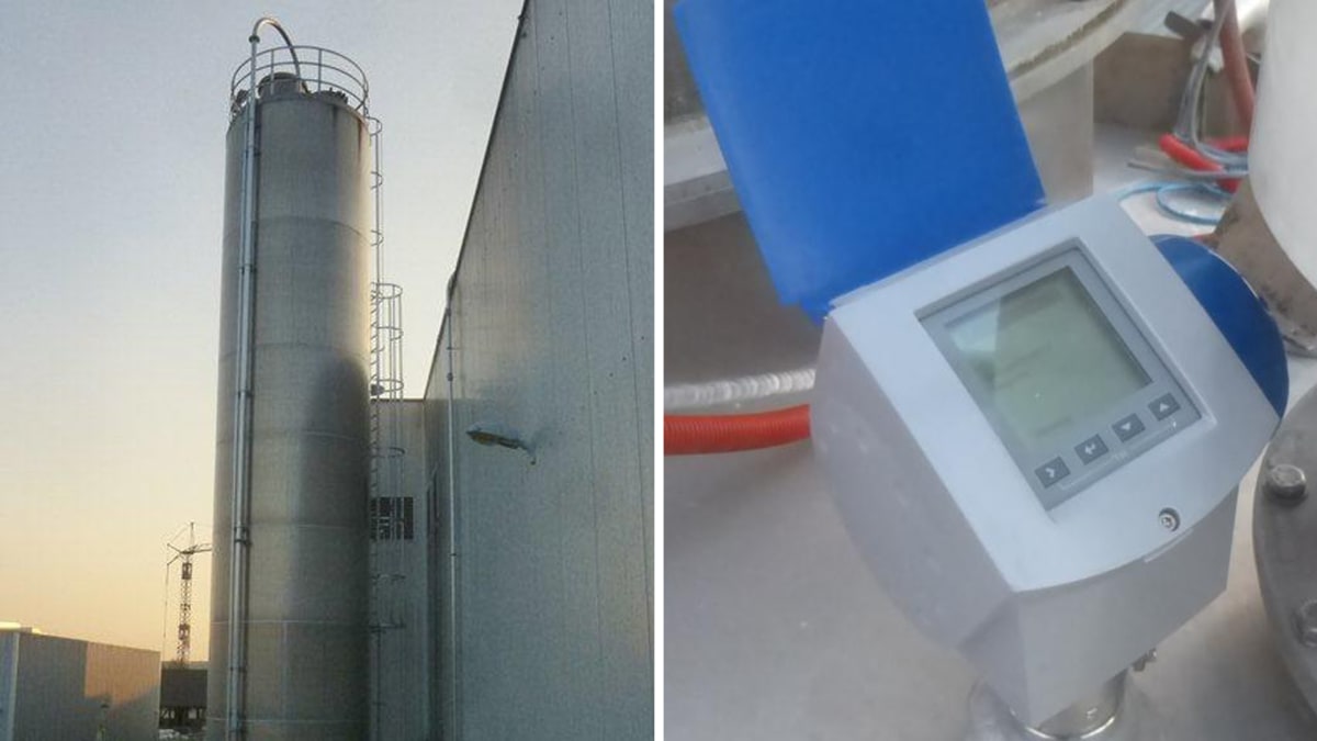 Level measurement in flour silos with intense dust formation Krohne ...