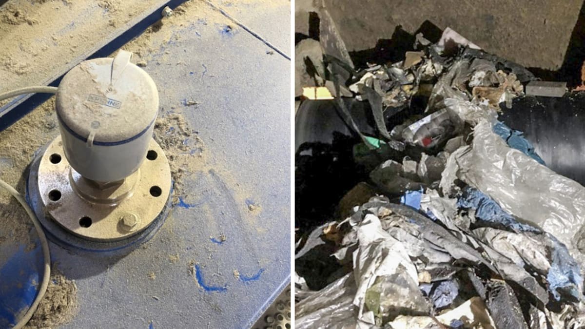 Level measurement of plastic waste in a waste treatment plant Krohne ...