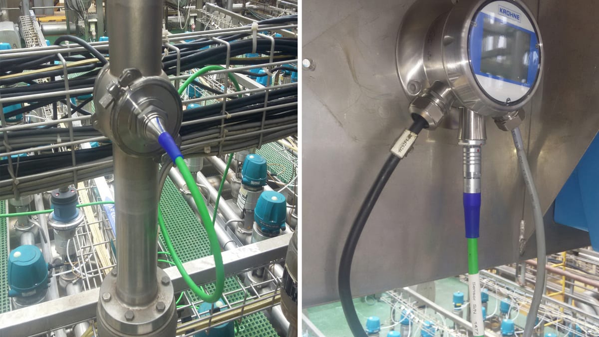 Monitoring and control of CIP return lines in a dairy | KROHNE Group