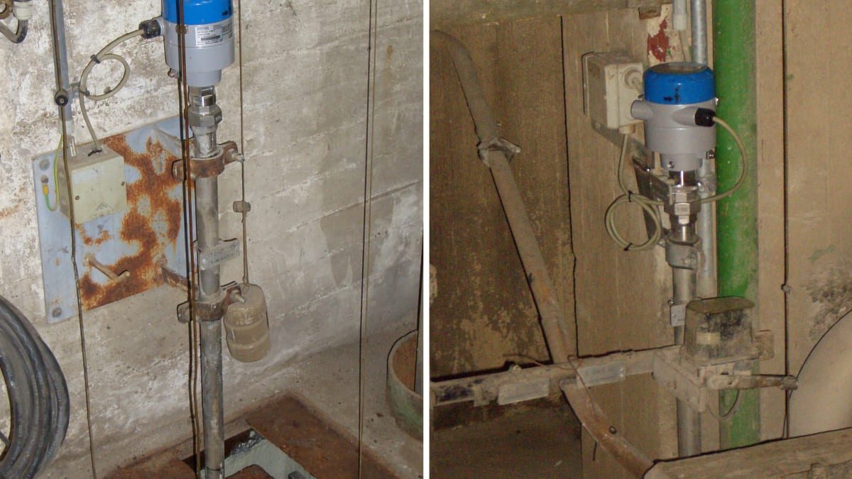 Overfill protection for wastewater collection pits at a power plant ...