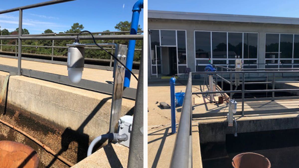 Treated water level measurement in a basin Krohne Applications | KROHNE ...