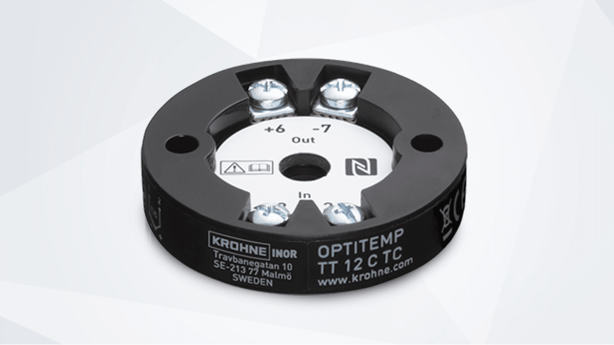 OPTITEMP TT 12: transmisor de temperatura básico con nuevas funciones ...