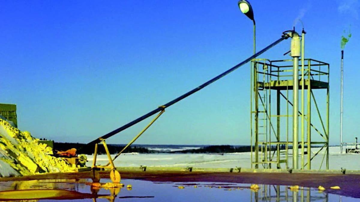 Mesure du niveau de soufre liquide dans des réservoirs de stockage ...
