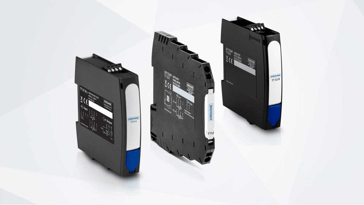 Rail-mounted temperature transmitters | KROHNE Group