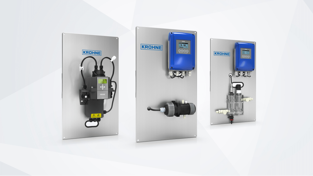 Water analysis panel For water quality monitoring | KROHNE Group