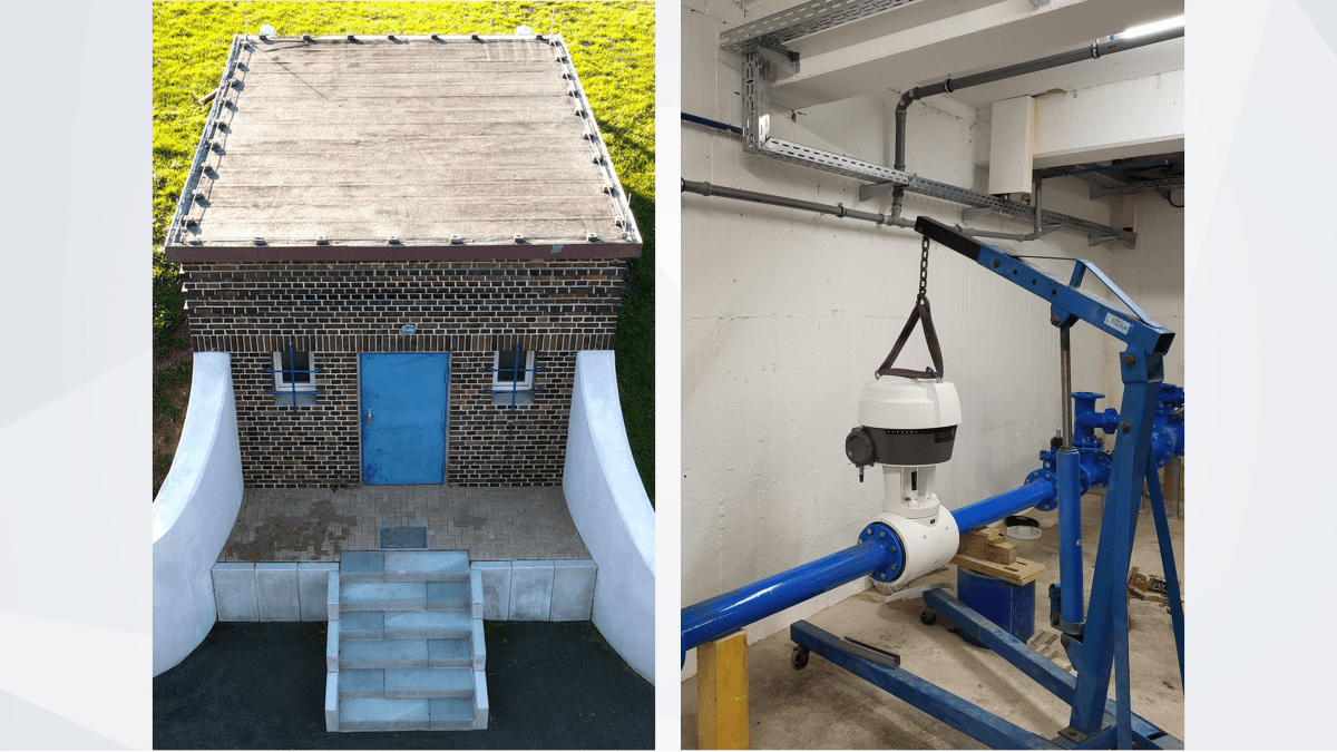 Level control for supplying water to elevated tanks Krohne Applications ...