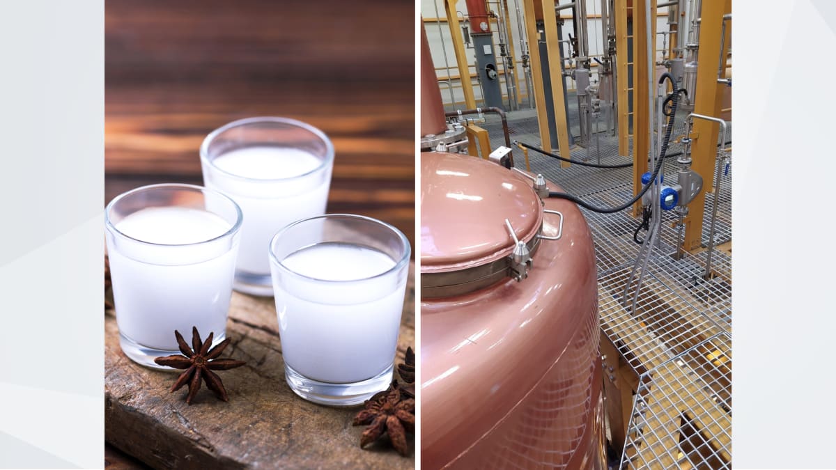 Flow and alcohol concentration measurement in raki production Krohne ...