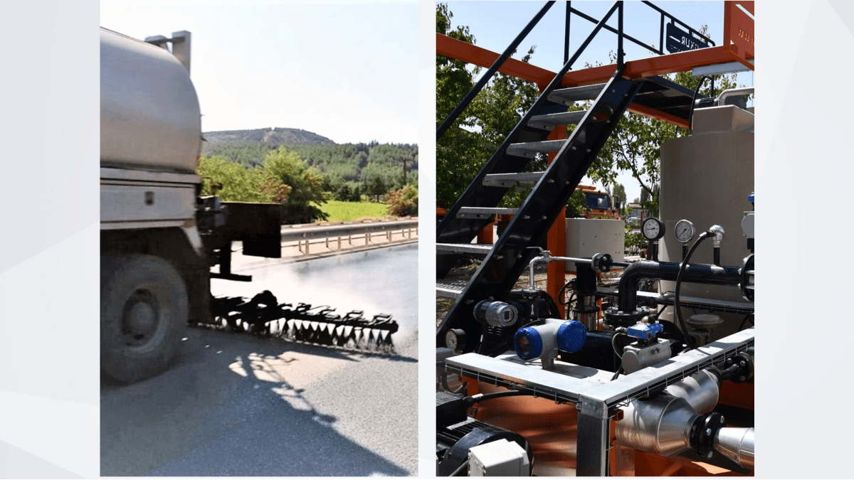 Asphalt dosing for sprayer trucks | KROHNE Argentina