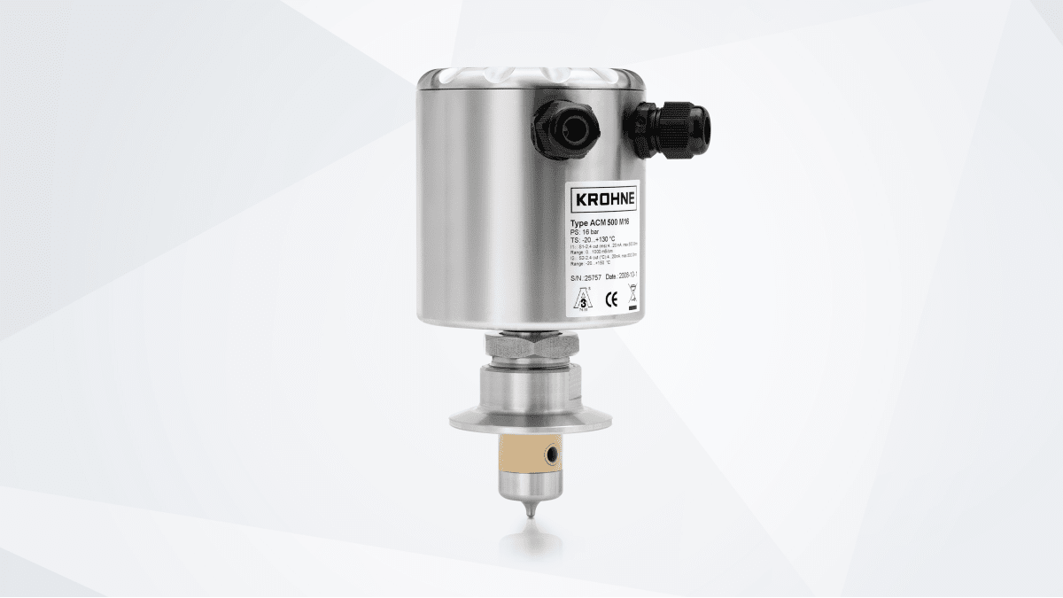 ACM 500 For food and beverage applications | KROHNE Group