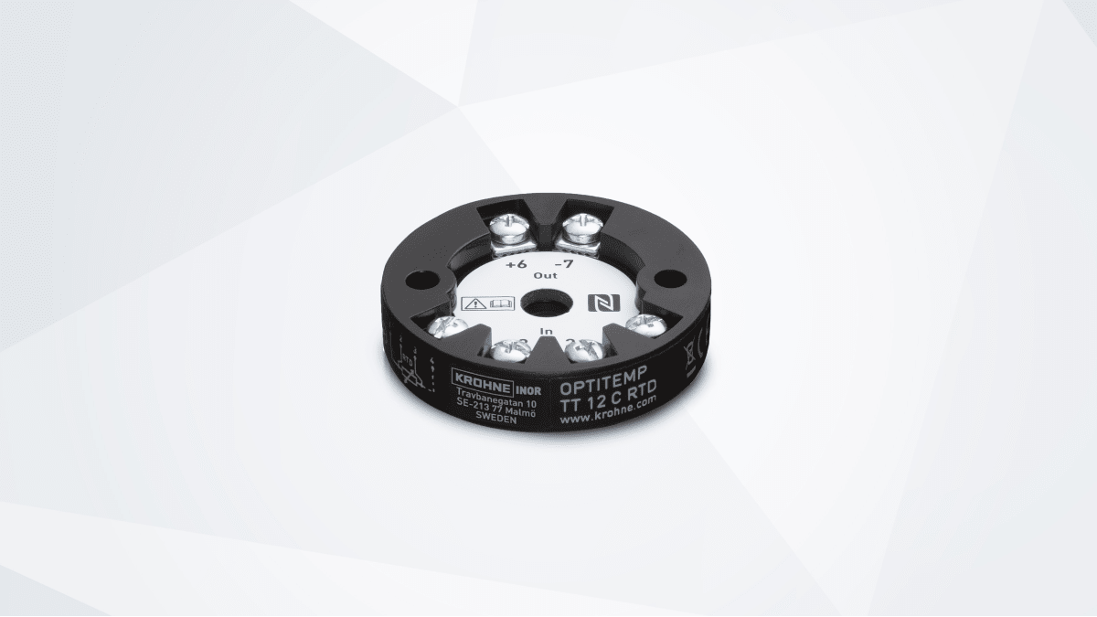 OPTITEMP TT 12 C With RTD or TC input and extremely compact design ...