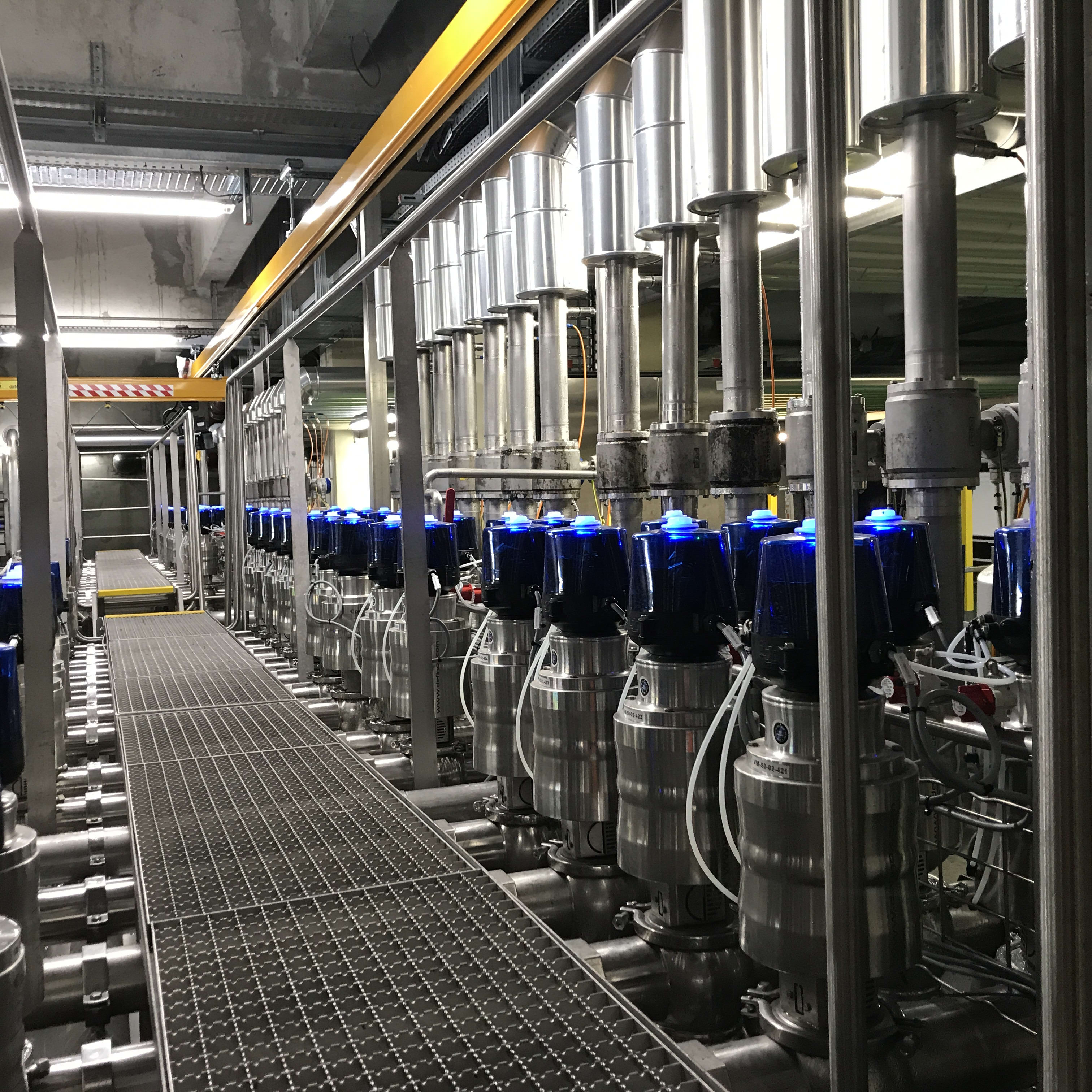 Volume flow measurement of beer in a brewery | KROHNE Group