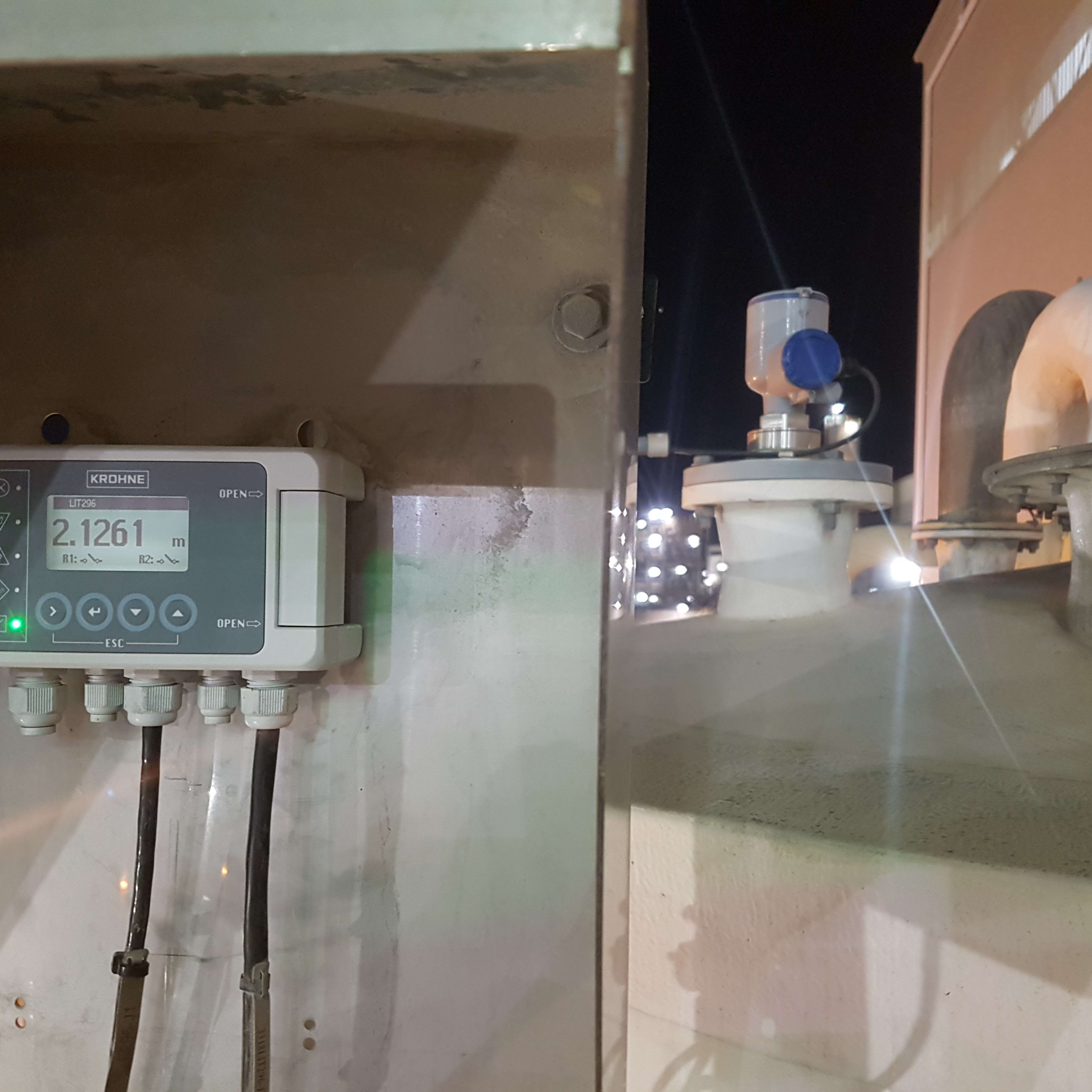 Remote level monitoring of a cooling water tank at a gold mine | KROHNE ...