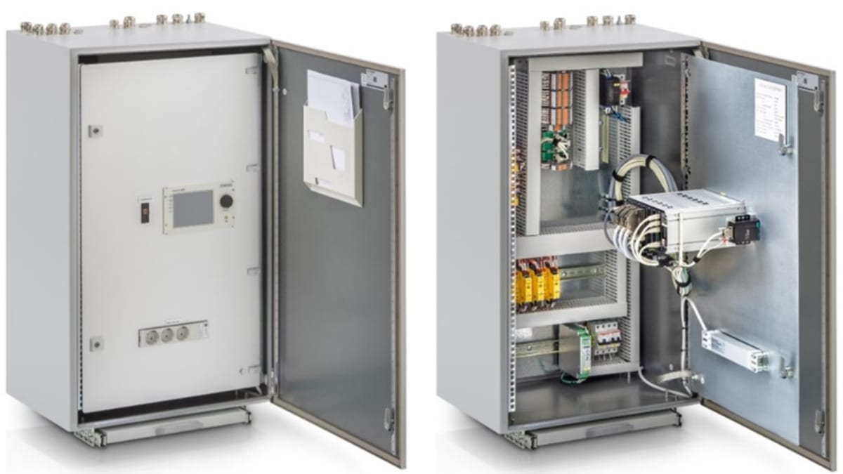 Upgrading gas receival stations with standardized electrical cabinets ...