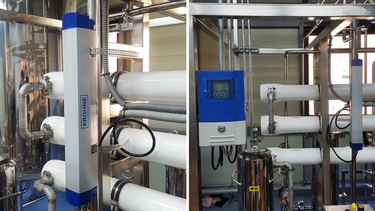 Clamp-on flow measurement of Water for Injection (WFI) | KROHNE Group