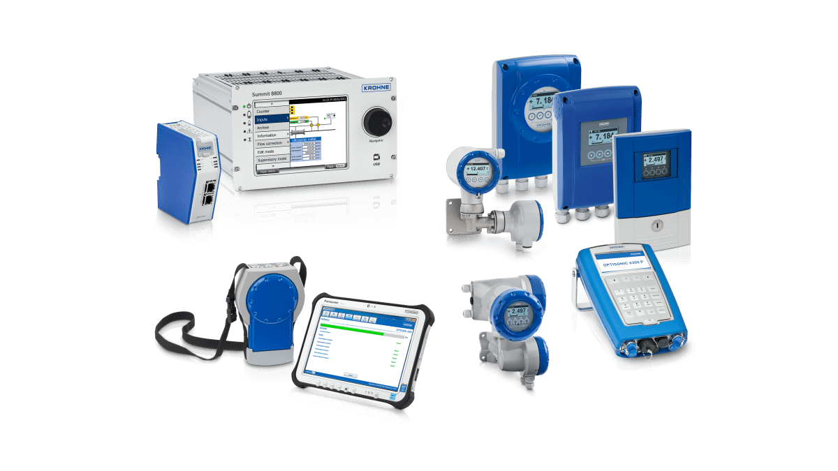 Components & peripheral equipment for flow measurement | KROHNE Group