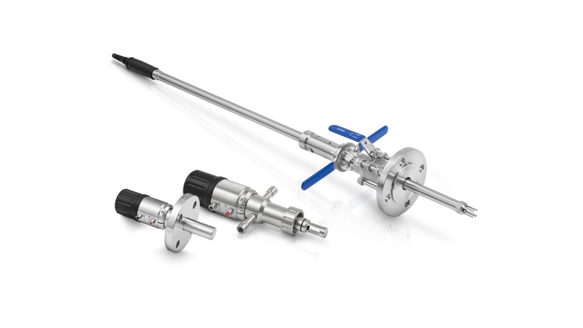 Manual retractable assemblies for process analytics | KROHNE Group